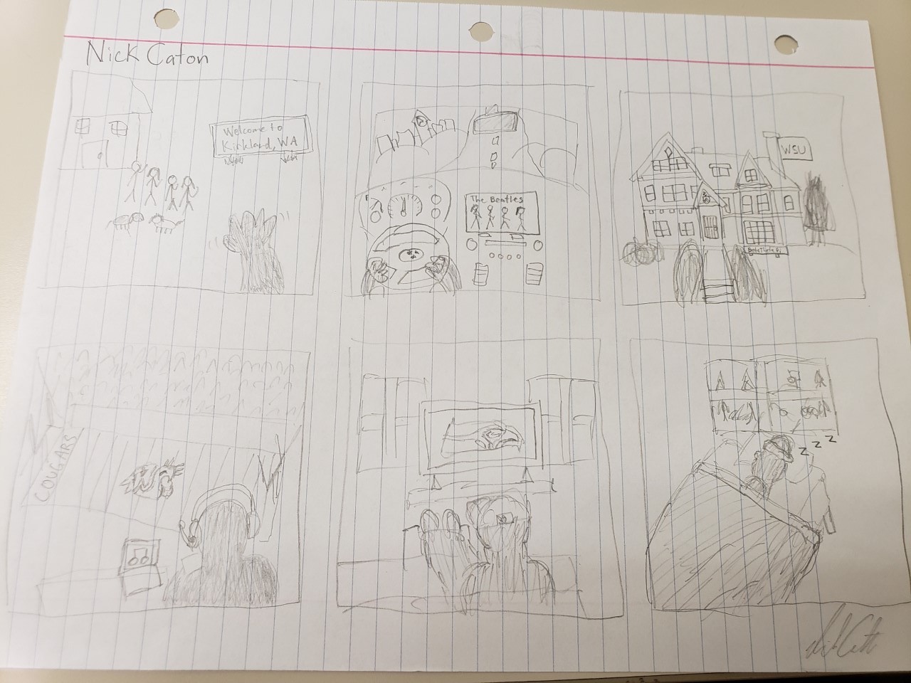 Print vs. Digital Comic: Nick Caton | Kristin Becker's DTC Classes at WSU